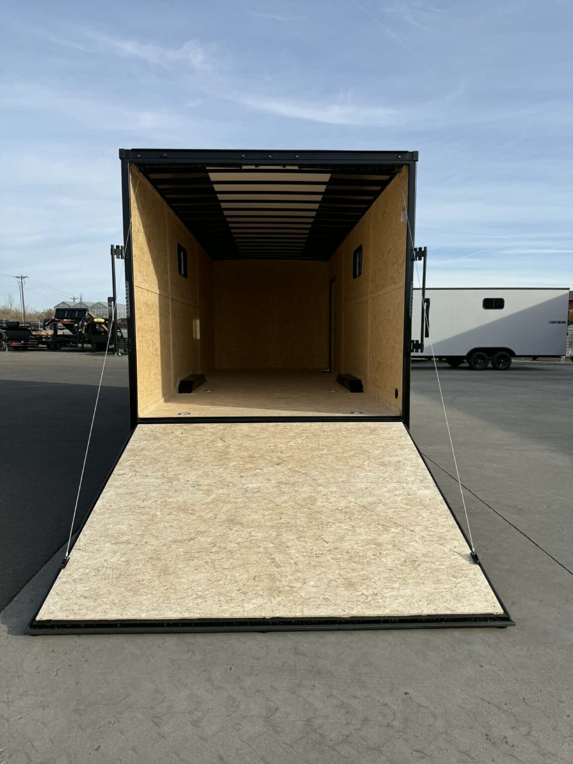8.5X22 CRITERION REAR RAMP - B and B Trailers